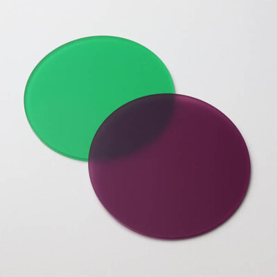 Frosted Finish Acrylic Discs - Cut To Size - Perspex Panels