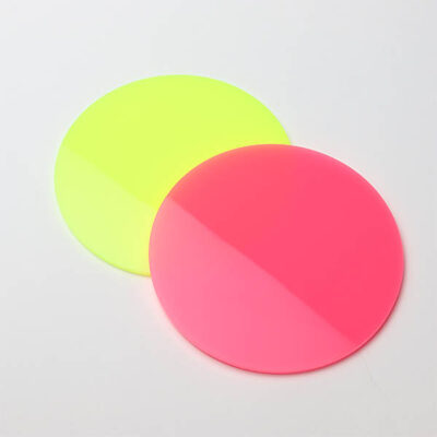Highlight Colour Acrylic Discs - Cut To Size - Perspex Panels
