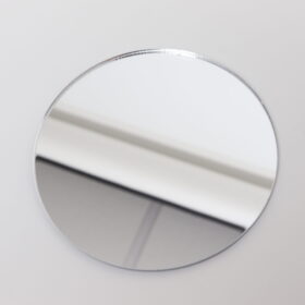 Silver Mirror Acrylic Sheets - Cut To Size - Perspex Panels