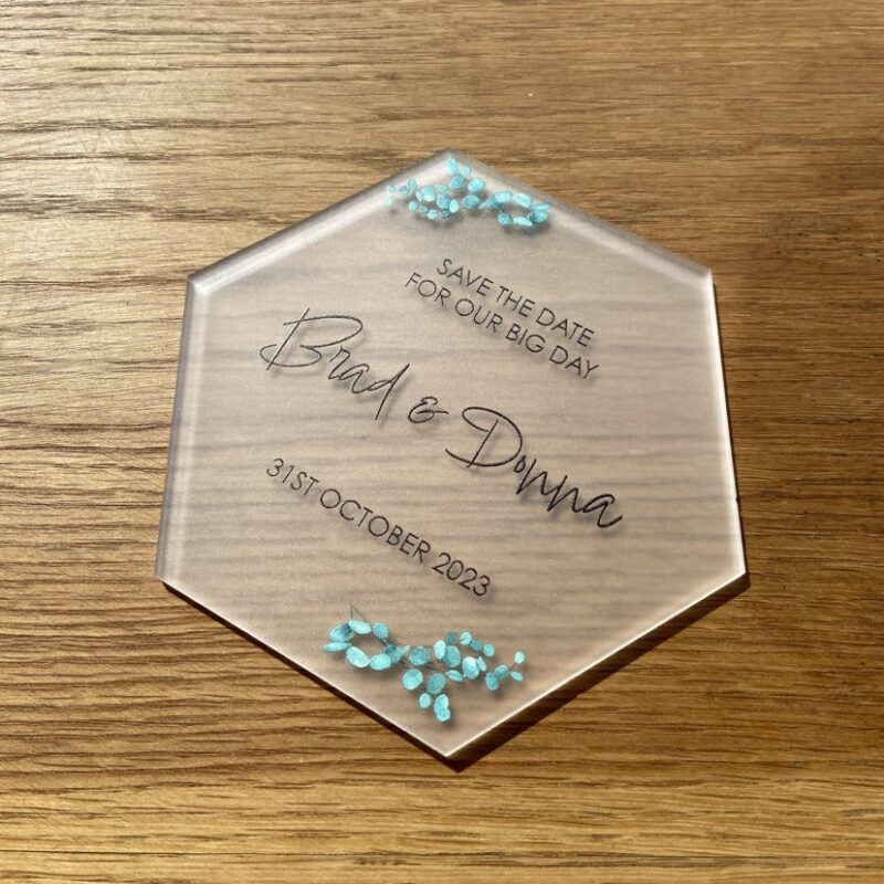 Acrylic Hexagons (Pack of 10) - Acrylic Shapes - Perspex Panels