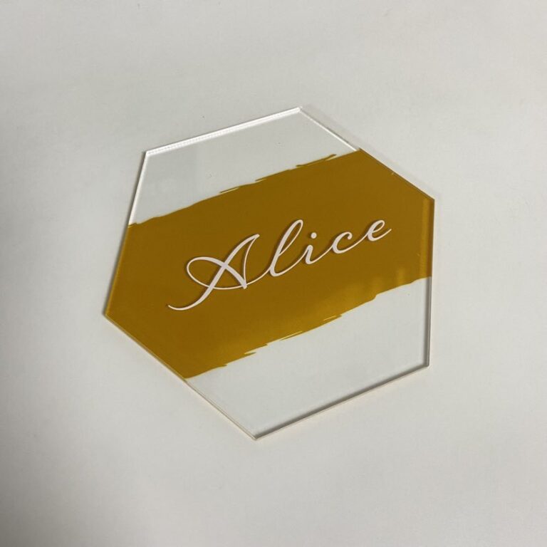 Acrylic Hexagons (Pack of 10) - Acrylic Shapes - Perspex Panels