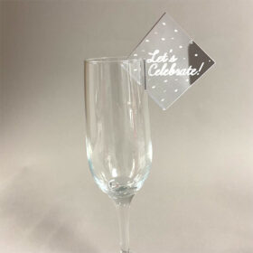 Square Acrylic Glass Toppers - Pack of 10 - Perspex Panels